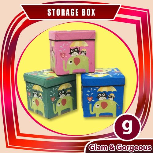 Promo SB004 - Animal Storage box / Storage Stool / Tempat Mainan Ukuran ...