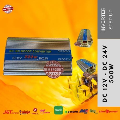 Jual Step Up 12V - 24V 500W DC DC Converter 12 V to 24 V 20 A 500 Watt ...