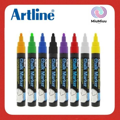 Jual SPIDOL MARKER ARTLINE CHALK MARKER EPW- 4 - Kuning - Jakarta Pusat ...