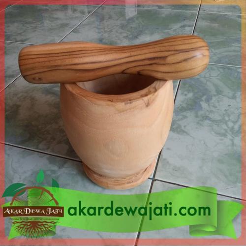 Jual Lumpang tumbuk kayu jati 18x16 cm - Kab. Situbondo - AKARDEWAJATI ...