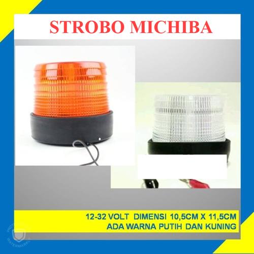 Jual ROTARY MICHIBA/LAMPU ROTARI STROBO TRUK TRUCK A100 - Orange ...