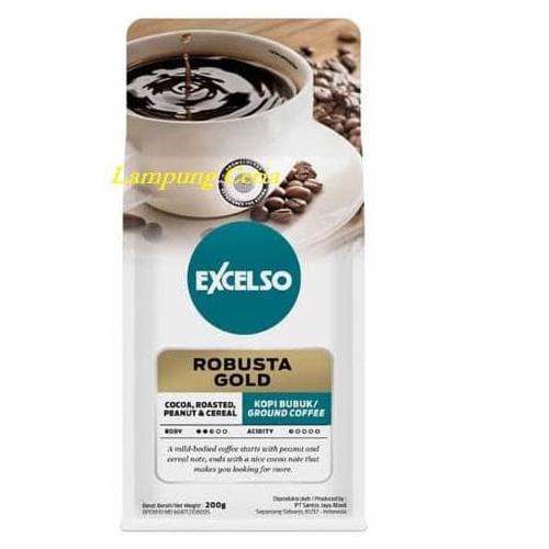 Jual Kopi Bubuk | Exelso Robusta Gold 200 - Kota Bekasi - GemaNusa ...