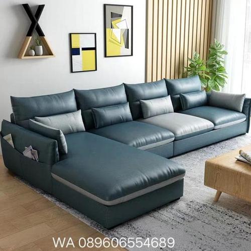 Jual Sofa L Minimalis Modern / Sofa Letter L / Sofa Keluarga / Sofa Bed ...