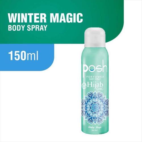 Jual Posh Hijab Chic Winter Magic Biru Perfumed Body Spray [150 mL ...