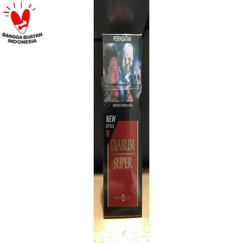 Jual New Produk Djarum Super 16 Batang / Rokok Jarum Kretek Filter ...
