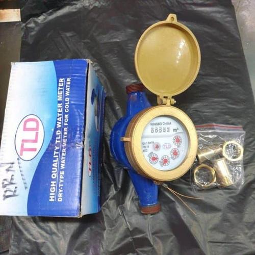 Jual Jual meteran air 1 2 inch besi pam water meter pdam flowmeter ukur ...