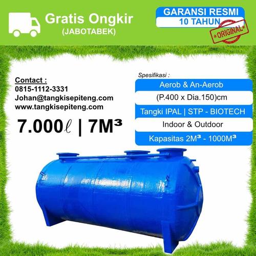 Jual IPAL Domestik - STP Biotech - Tangki IPAL 7m3 - Tangki STP 7m3 ...