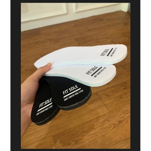 Jual insole sepatu sneaker FITSOLE FOAM 6mm + 3mm FOAM - Putih, 43 ...