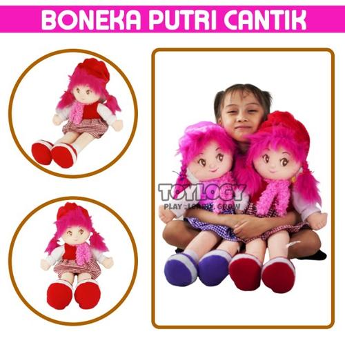 Jual Boneka Besar Jumbo Perempuan Putri Cantik Chella Girl Plush Doll ...