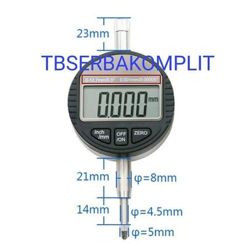 Jual Digital Dial Indicator 12.7mm 0.001mm Digimatic Micro Indikator ...
