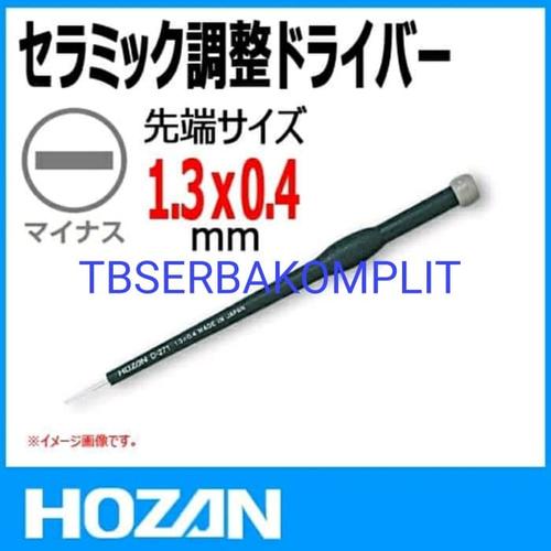 Jual Hozan D-271 Alignment Adjustment Screwdriver N271 Obeng Trim Keramik - Jakarta Utara ...