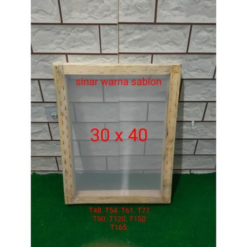 Jual Frame screen sablon 30 x 40 lengkap - T165 - Jakarta Barat - Nw ...