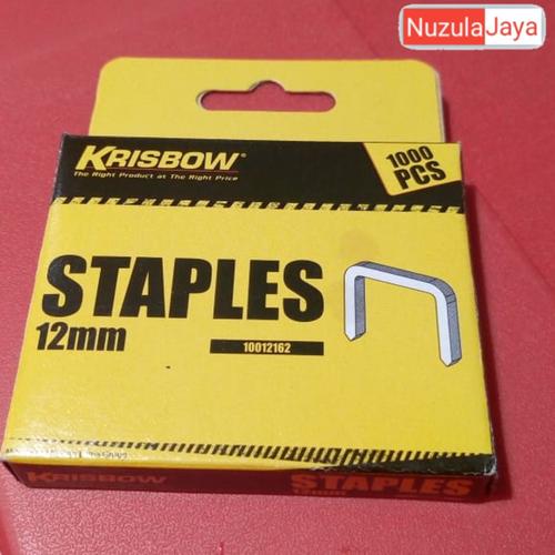 Jual Isi Ulang Staples tembak/Refill Stapler Ukuran 12mm Krisbow Isi ...