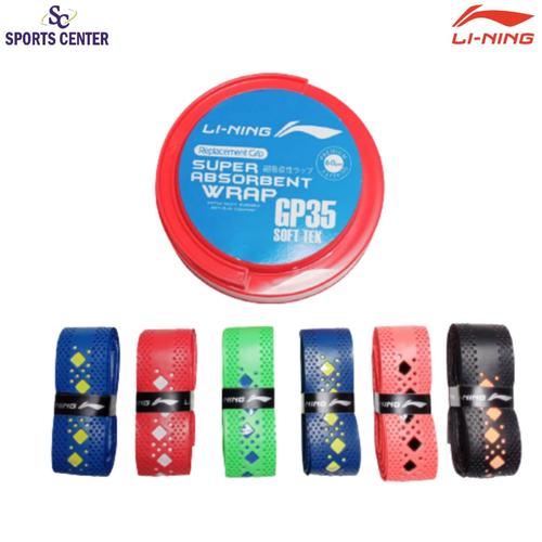 Jual NEW !! Grip Badminton Lining GP35 / GP 35 / GP-35 - Kota Surabaya ...
