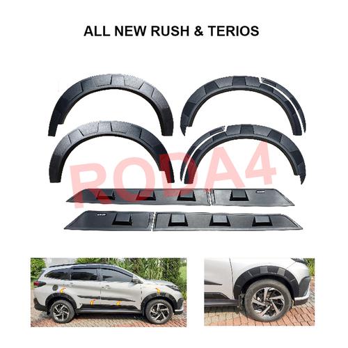 Jual Over Fender All New Rush Terios Body Kit Model RockFord - Jakarta ...