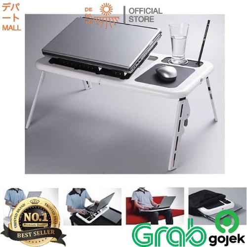 Jual Meja Laptop Lipat Portable|Meja Laptop Kipas Pendingin E-Table ...
