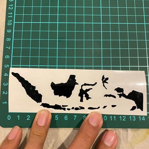 Jual Bismillah Newest Sticker Peta Indonesia Sepeda Insha Allah Amanah ...