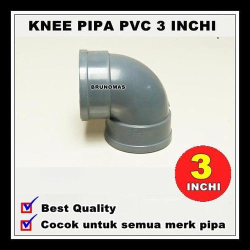 Jual KNEE pipa pvc 3 inchi - Keni bengkok sambungan paralon - Jakarta ...