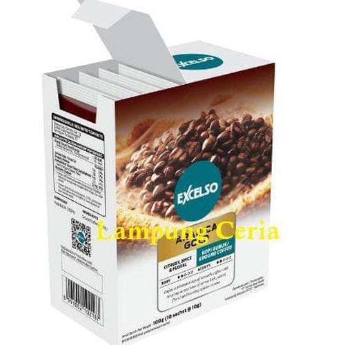 Jual Kopi Bubuk | Excelso Arabika Gold Box Sachet 10 - Kota Bekasi ...