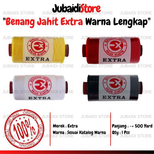 Jual Benang Jahit Extra (Warna Lengkap) - Kota Bekasi - Jubaidi Store ...