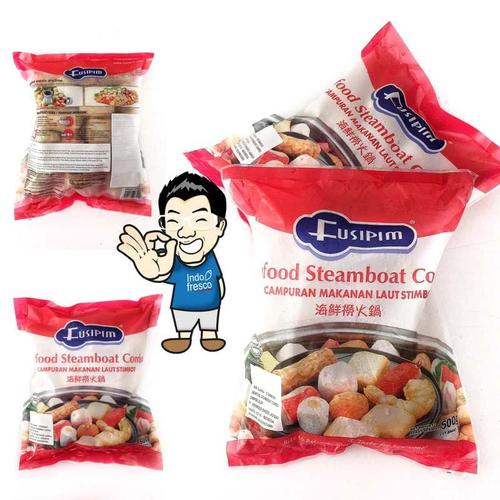 Jual Fusipim Seafood Steamboat Combo Mix- Campuran Isi Shabu Steamboat ...