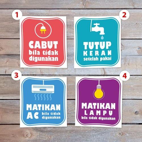 Jual STIKER ICONIC HEMAT ENERGI - Kota Cimahi - Heroeskushop | Tokopedia
