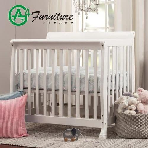Jual Boks Bayi Warna Putih Minimalis dan Mewah - Kayu Jati - Kab ...
