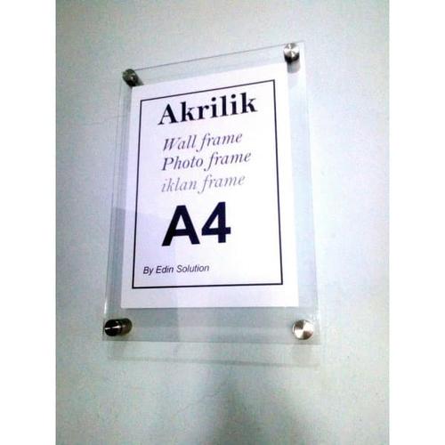 Jual POSTER AKRILIK / FRAME AKRILIK A4 5MM+3MM - Kota Tangerang ...
