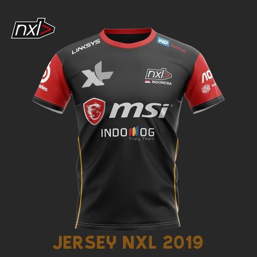 Jual Baju Kaos Jersey Gaming NXL 2019 HS,CODM,CSGO,CR,FF,PES Free ...