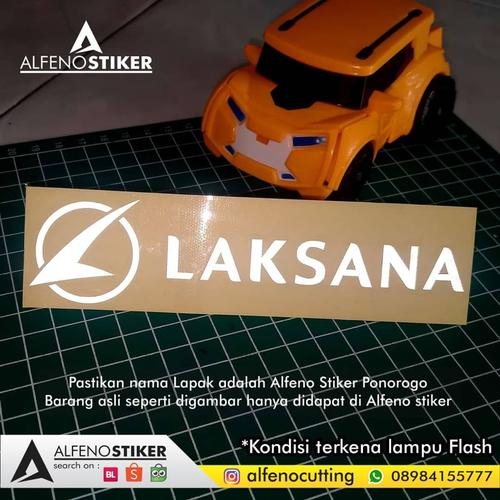 Jual Stiker Cutting Logo Laksana 15cm / Stiker Bis Bismania - Kab ...