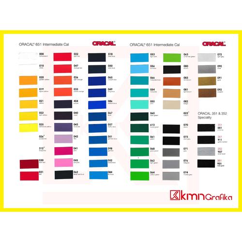 Jual Stiker ORACAL 651 series GLOSSY - Jakarta Selatan - KmnGrafika ...