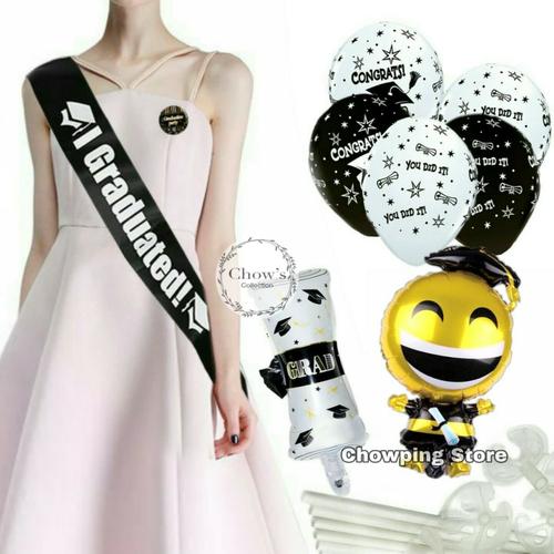 Jual Paket Dekorasi Balon Graduation Graduate / Sarjana / Wisuda ...
