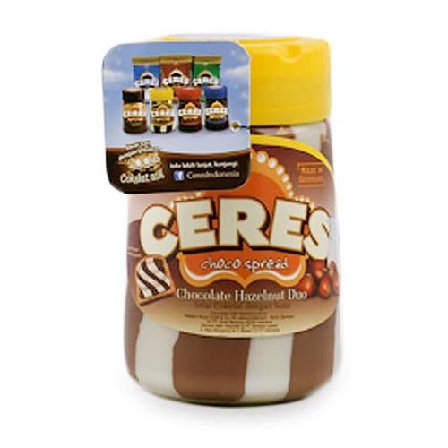 Jual Ceres choco spread chocolate huzelnut duo 400 gr jar - Jakarta ...