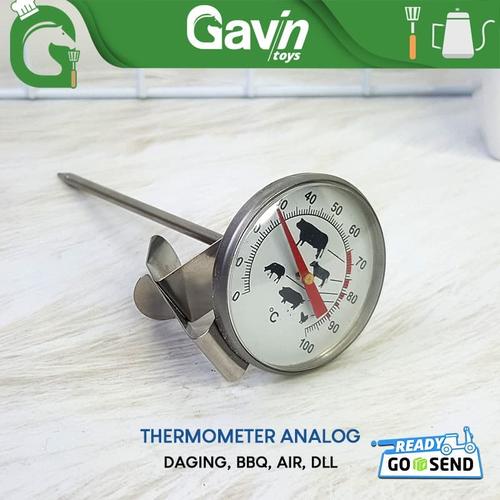 Jual Thermometer Daging Steak Masak Cooking Termometer Ikan Ayam Colok ...
