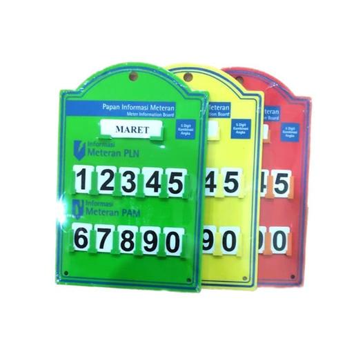 Jual Kenmaster Papan Plastik Stand Meter Pln Pam - Kota Tangerang ...