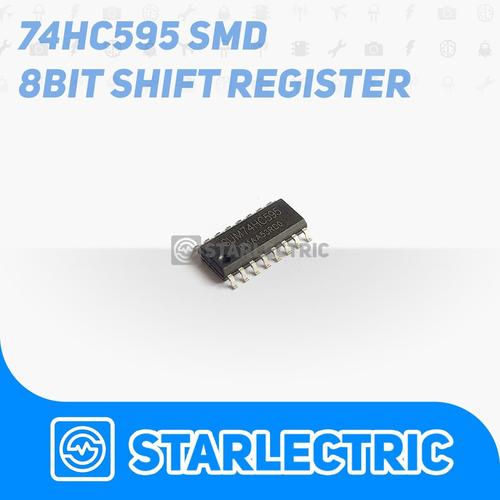 Jual 74HC595 IC SN74HC595N 595 SMD 8 bit Shift Register Chip - Jakarta Barat - Starlectric ...