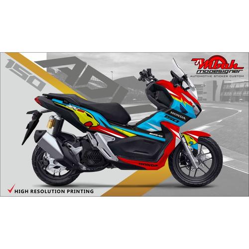 Jual decal adv / sticker motor / sticker adv / sticker motor adv 150 ...
