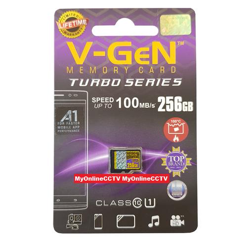 Jual V-Gen 256Gb Clas 10 Micro SD Kartu Memory IP Camera CCTV VGen ...