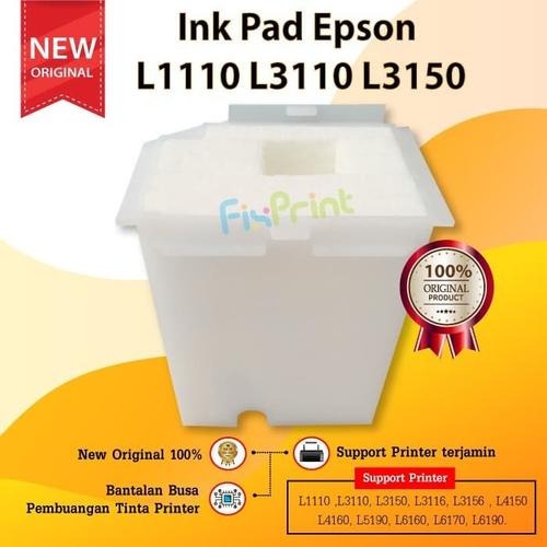 Jual Bantalan Busa Printer Epson L1110 L3110 L3150 L3116 L3150 L3156 ...