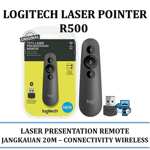 Promo Logitech Wireless Presenter/Pointer R500 - Original Product Cicil ...