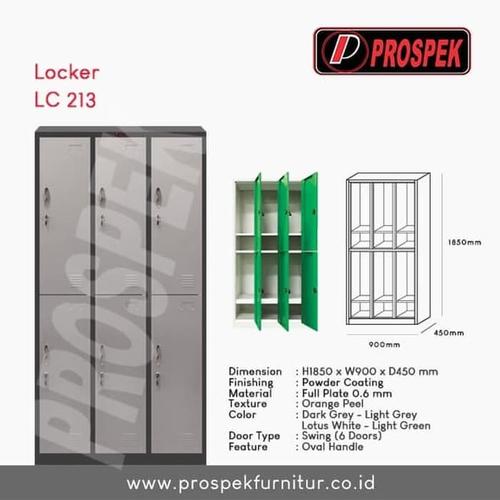Jual LOCKER 6 PINTU LC 213 PROSPEK - Jakarta Timur - Now Furniture | Tokopedia