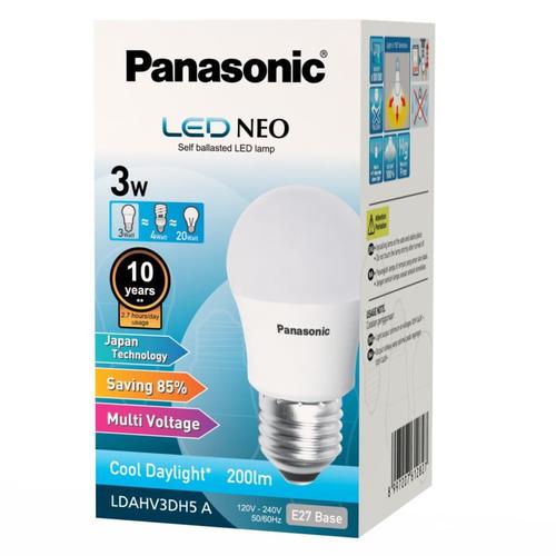 Jual Lampu LED Panasonic NEO 3W 3 W Bulb Bohlam Original Japan Quality ...
