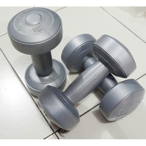 Jual DUMBEL / BARBEL PLASTIC SILVER 1 KG - Jakarta Pusat - MPL CLUB ...