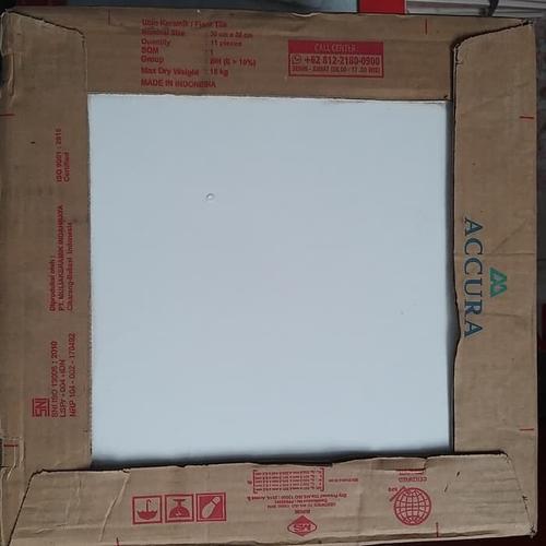 Jual keramik mulia accura 30x30 putih polos kw 1 termurah promo - Kota ...