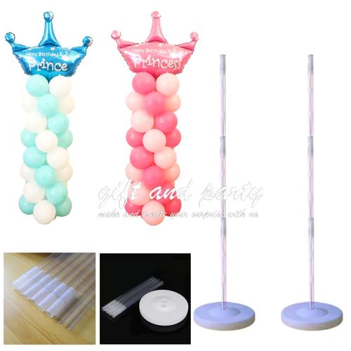Jual Standing Tiang + Tatakan Balon 90cm / Standing Balon / Tiang Balon ...