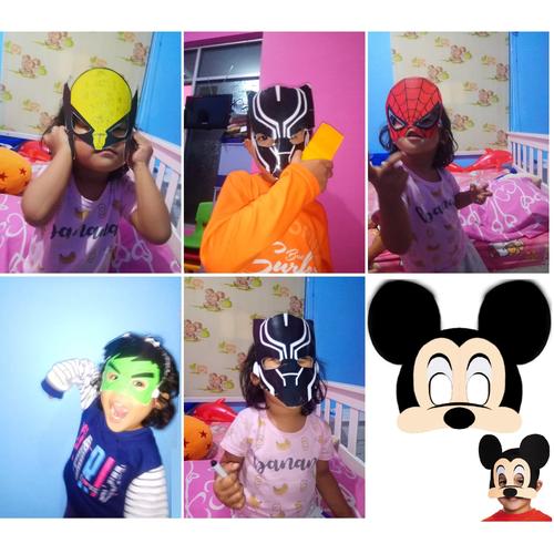 Jual Topeng Anak Superhero Ulang Tahun / Superhero mask birthday - Kab ...