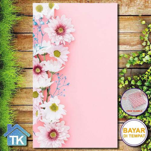 Jual Hiasan Dinding Bunga Background / Dekorasi Rumah / Hiasan Kamar ...