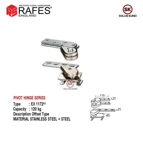 Jual Engsel Pivot RAFES England Stainless Steel SUS 304 / 120 KG / Kiri ...