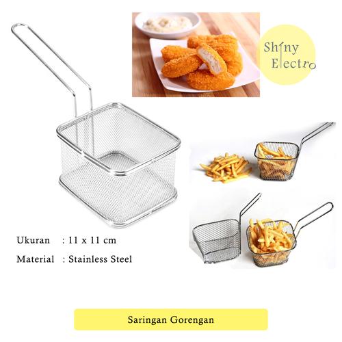Jual Saringan Kentang Nugget Martabak Gorengan Goreng Strainer ...