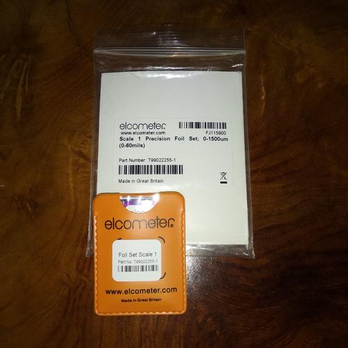 Jual Elcometer 990 Scale 1 Precision Foil Set; 0-1500µm - Jakarta Timur ...